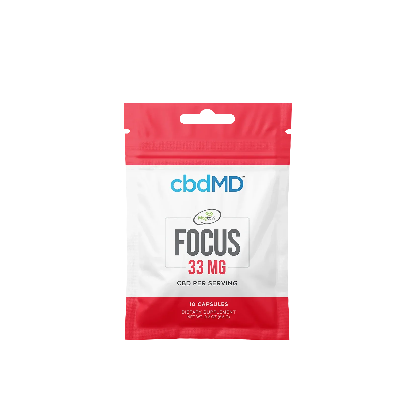 CBD Focus Capsules 10 Count 33mg Per Serving CbdMD CBD Focus Capsules 10 Count 33mg Per Serving CbdMD