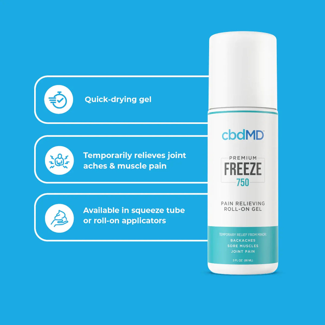CBD Freeze Topical: CBD Roll On for Pain Relief | cbdMD