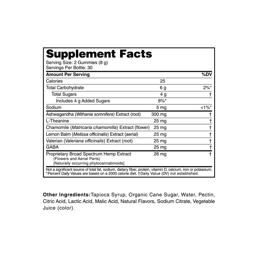 Broad Spectrum CBD Calming Gummies | cbdMD
