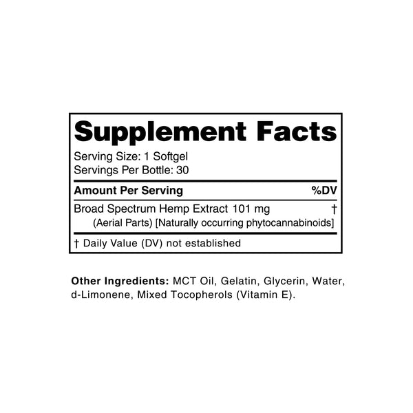 Broad Spectrum CBD Oil Softgels | cbdMD