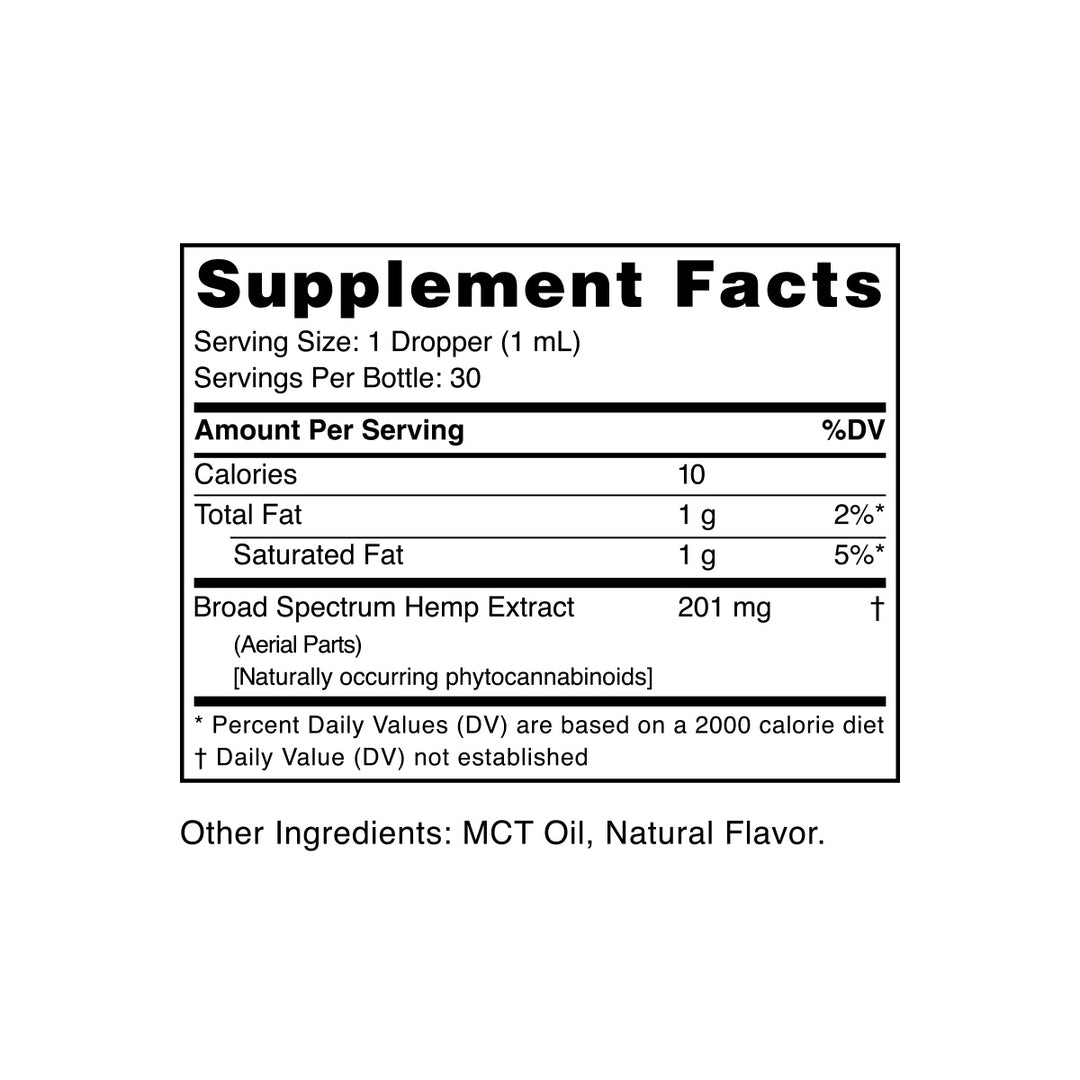 Broad Spectrum CBD Oil Drops | cbdMD