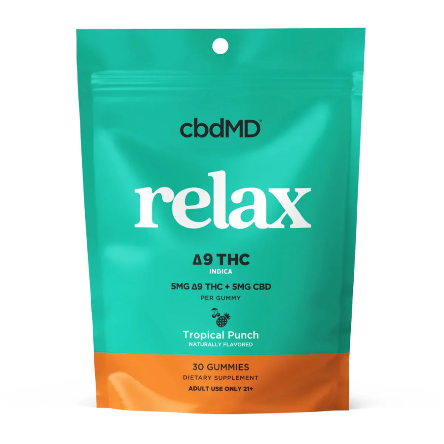 Delta 9 THC Relax Gummies | cbdMD