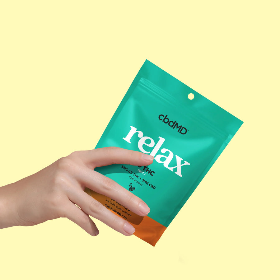 Delta 9 THC Relax Gummies | cbdMD