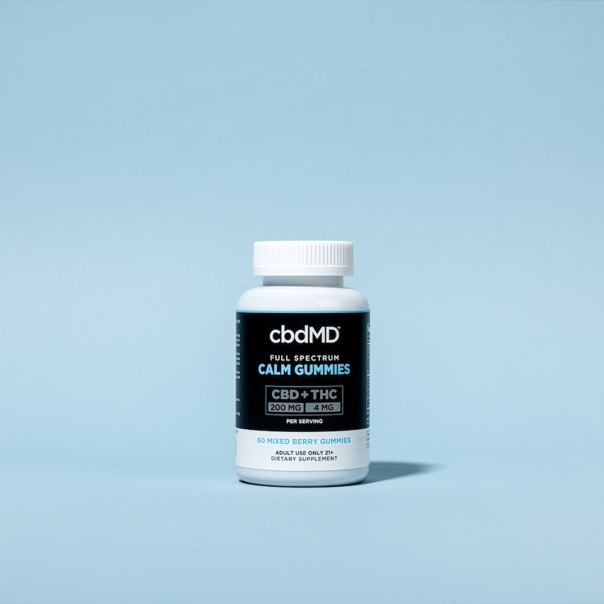 Calming Gummies with Full Spectrum CBD + THC | cbdMD