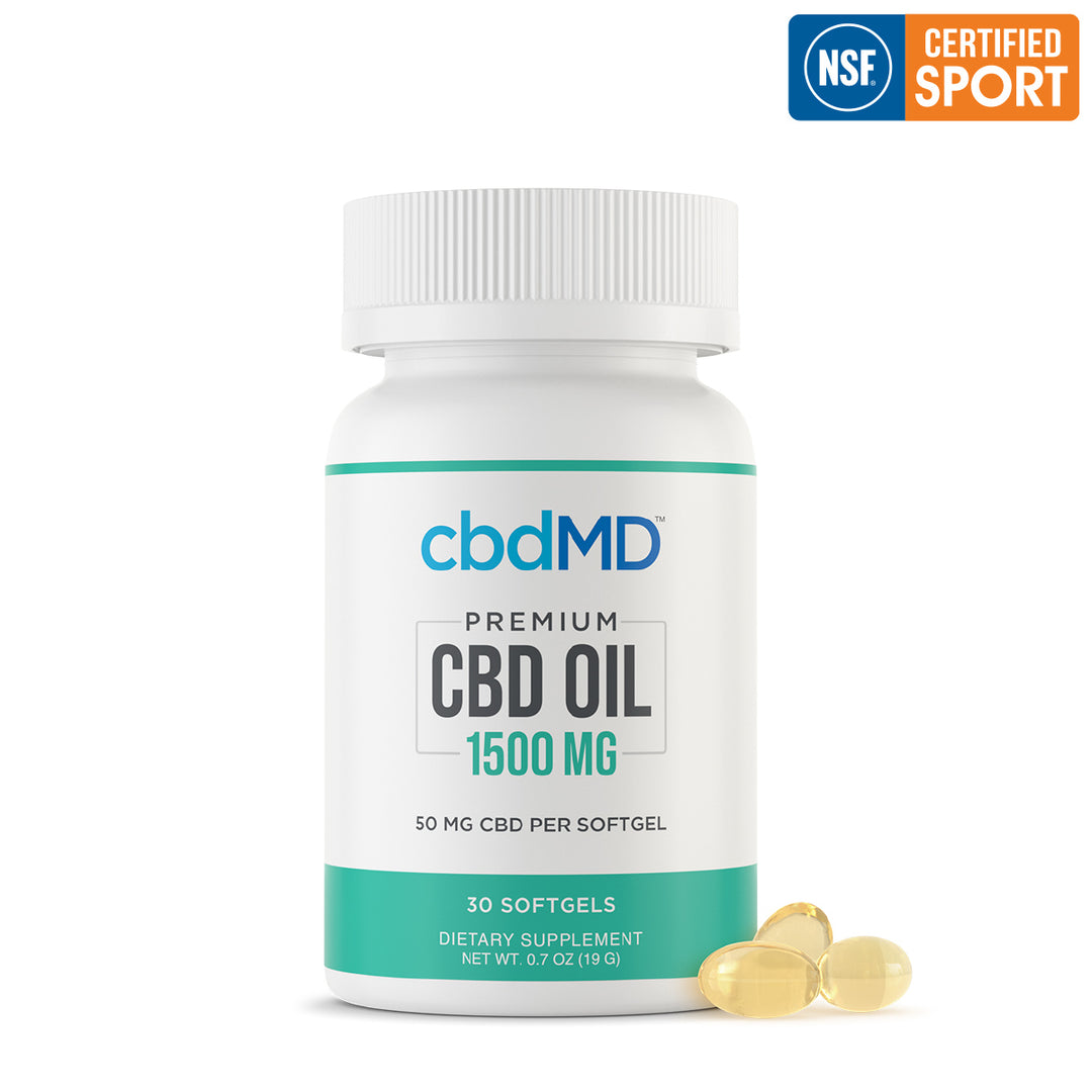 Broad Spectrum CBD Oil Softgels | cbdMD