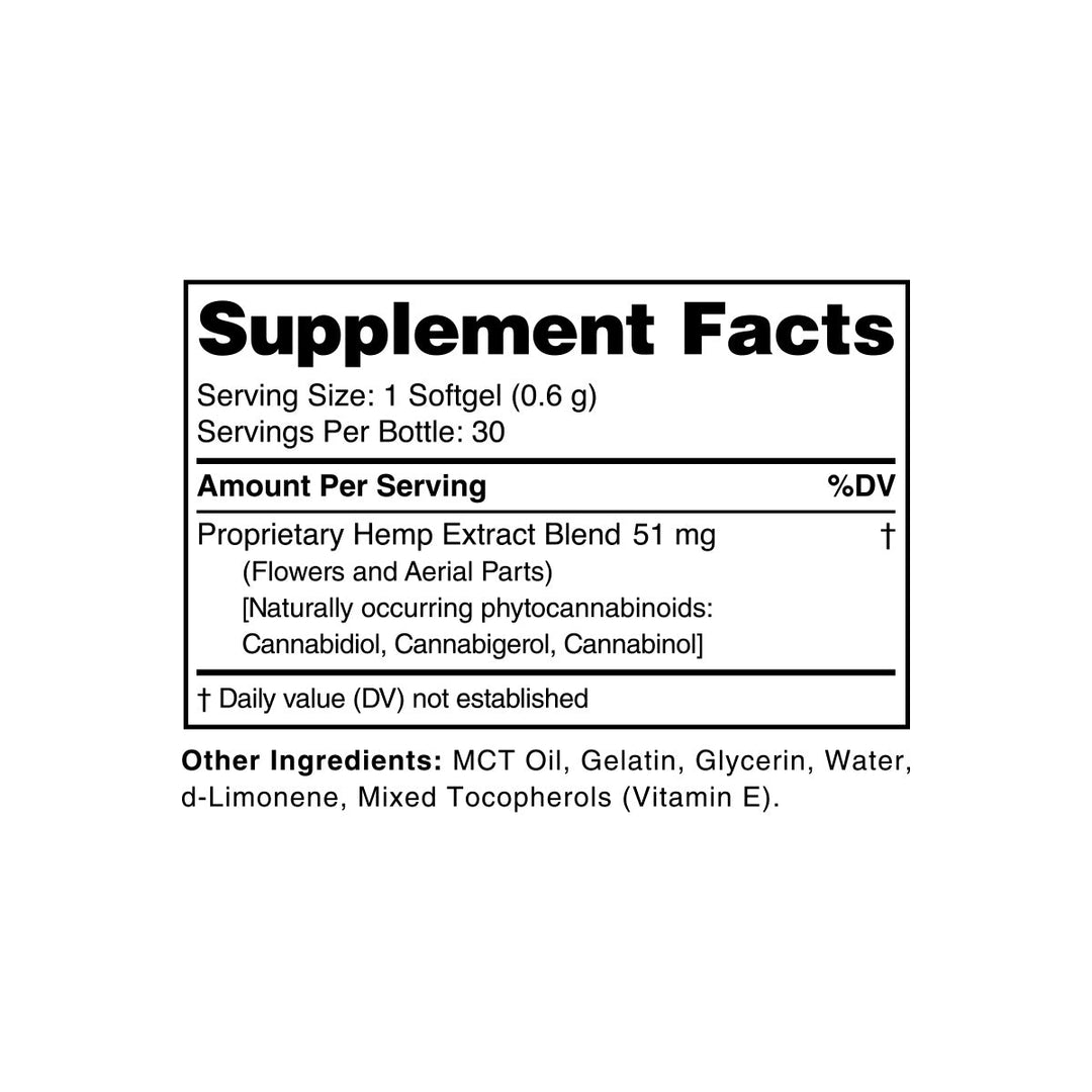 Broad Spectrum CBD Oil Softgels | cbdMD