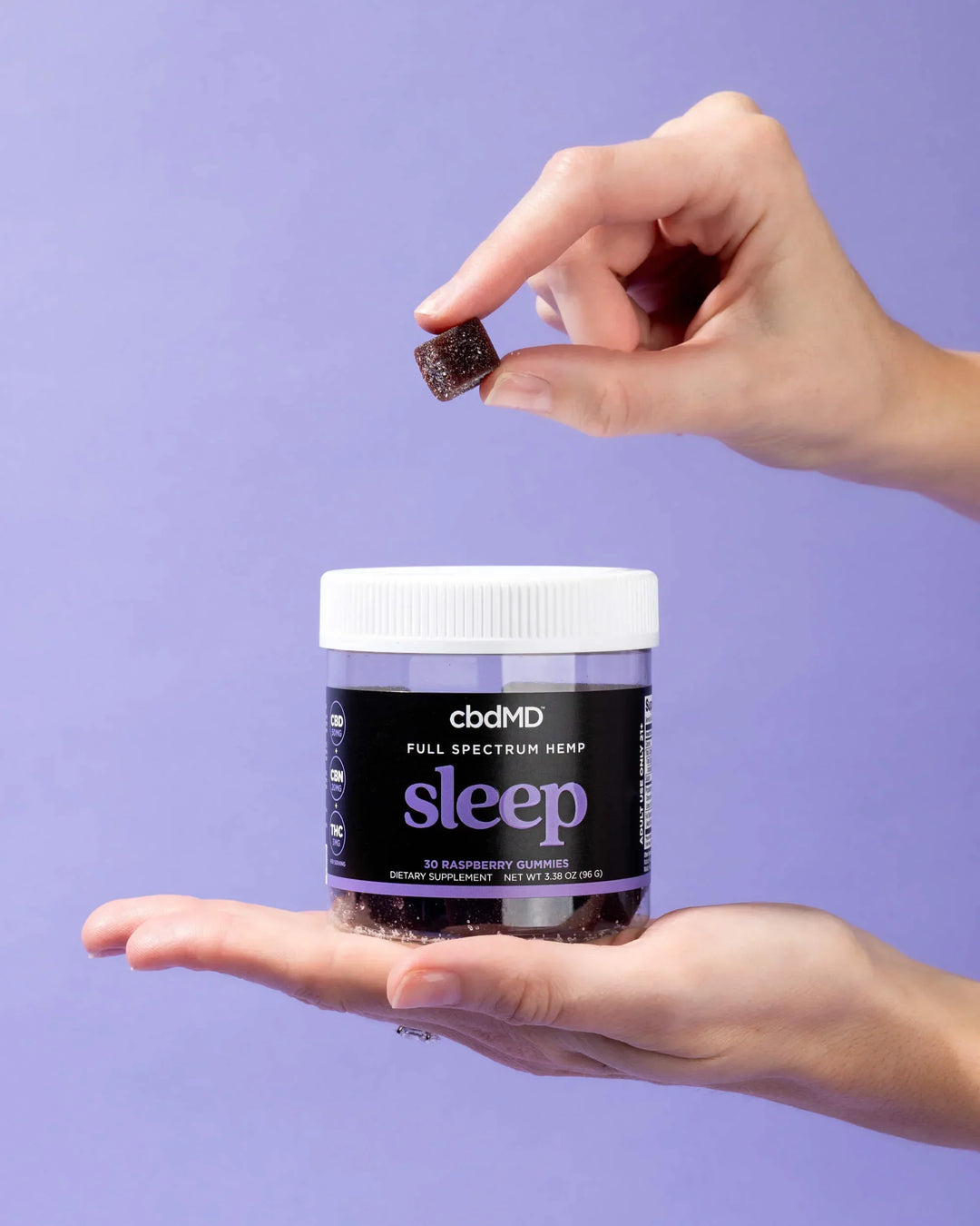 Full Spectrum CBD Gummies with THC for Sleep | cbdMD