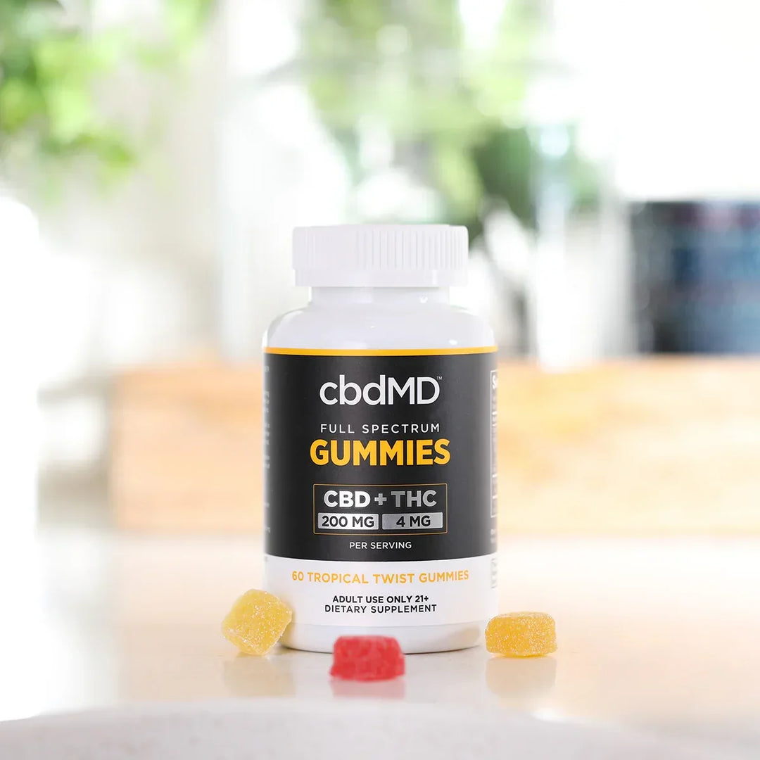 Full Spectrum CBD + THC Gummies | cbdMD
