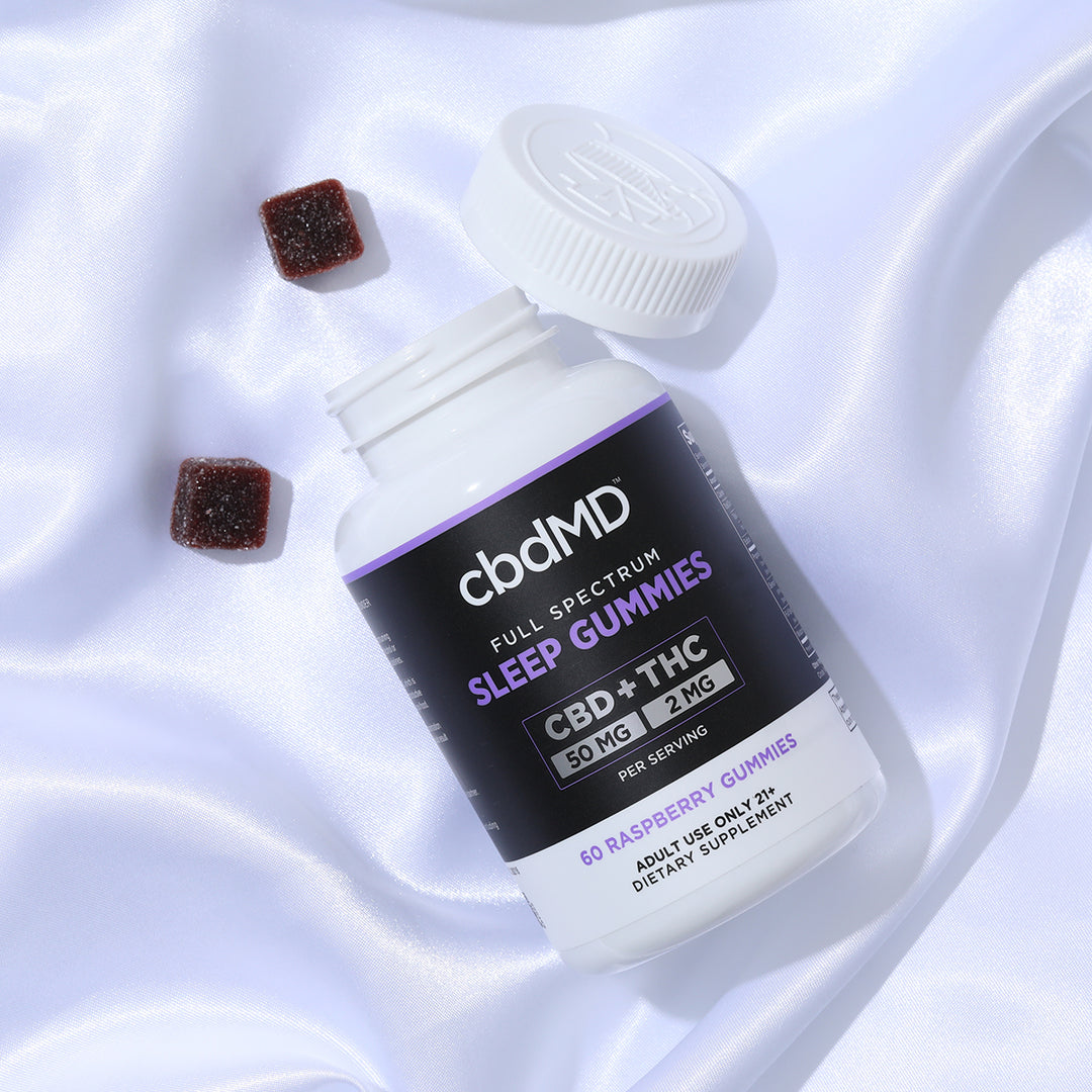 Gummies for Sleep: Full Spectrum CBD + THC | cbdMD