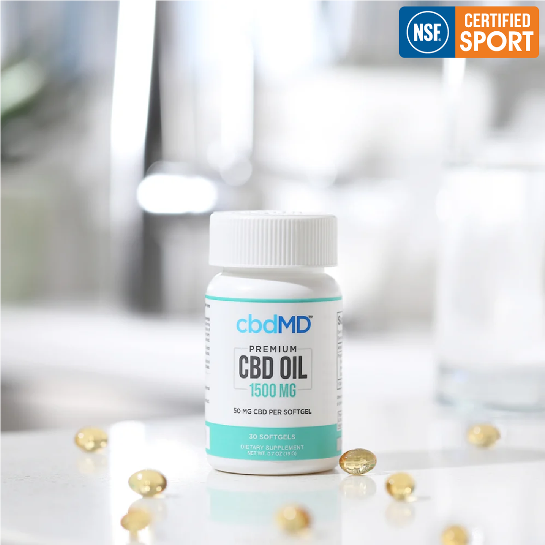 Broad Spectrum CBD Oil Softgels | cbdMD