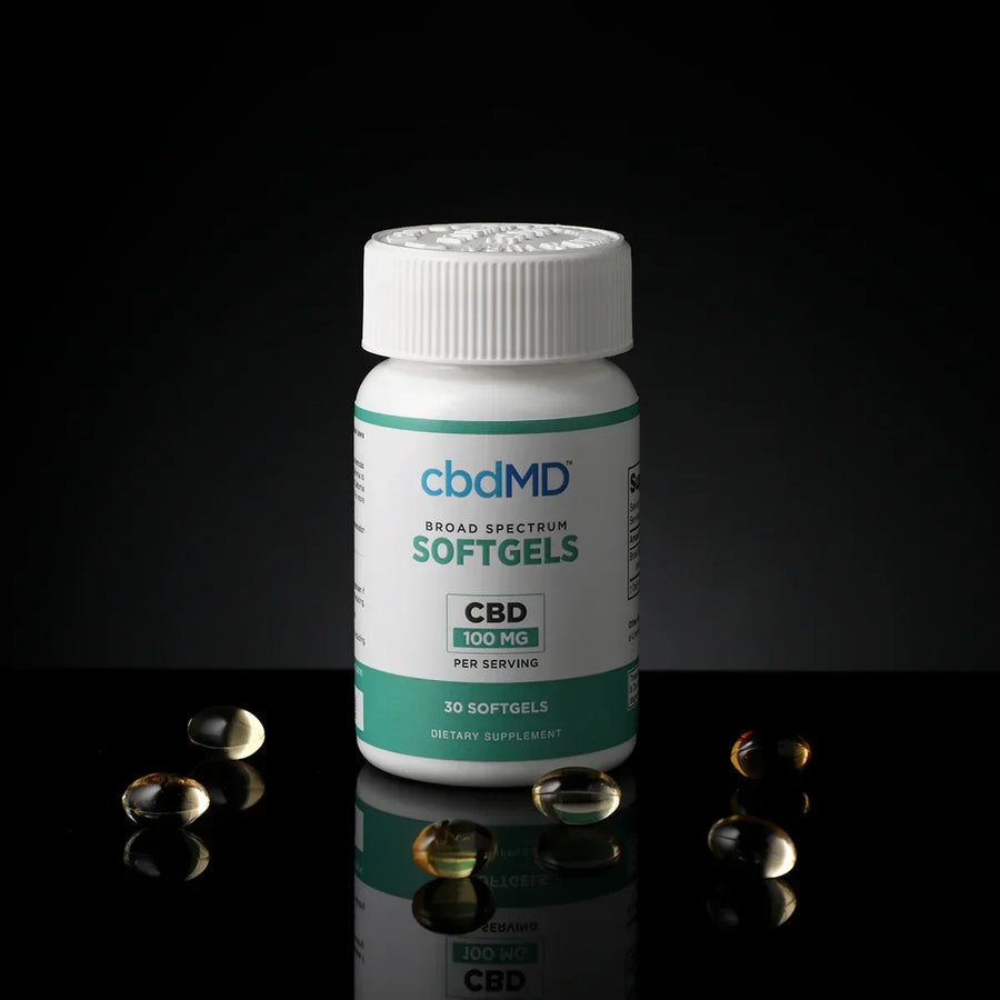 Broad Spectrum CBD Oil Softgels | cbdMD