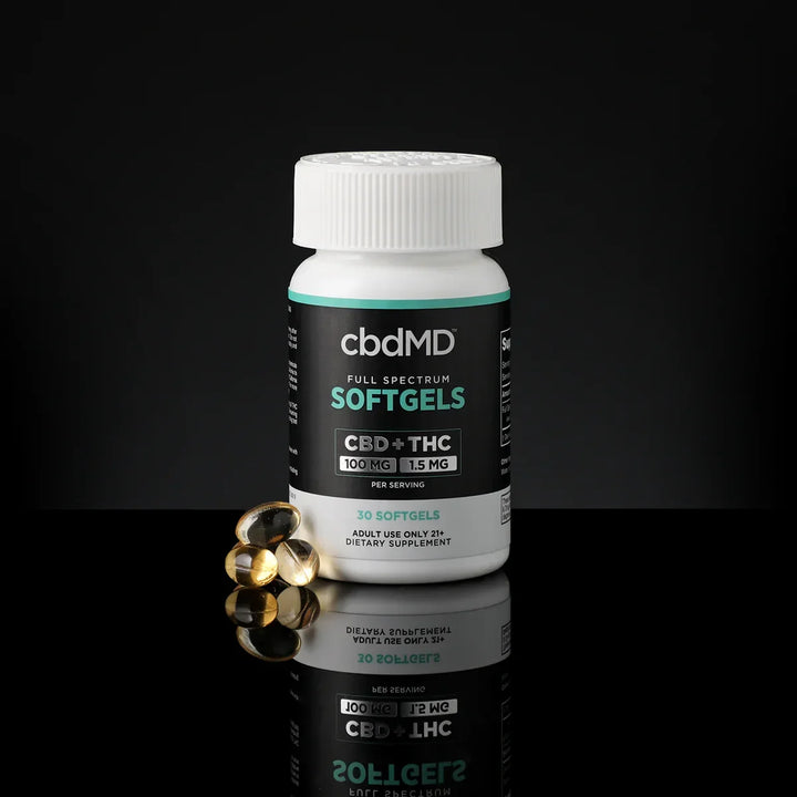 Full Spectrum CBD Oil Softgels | cbdMD